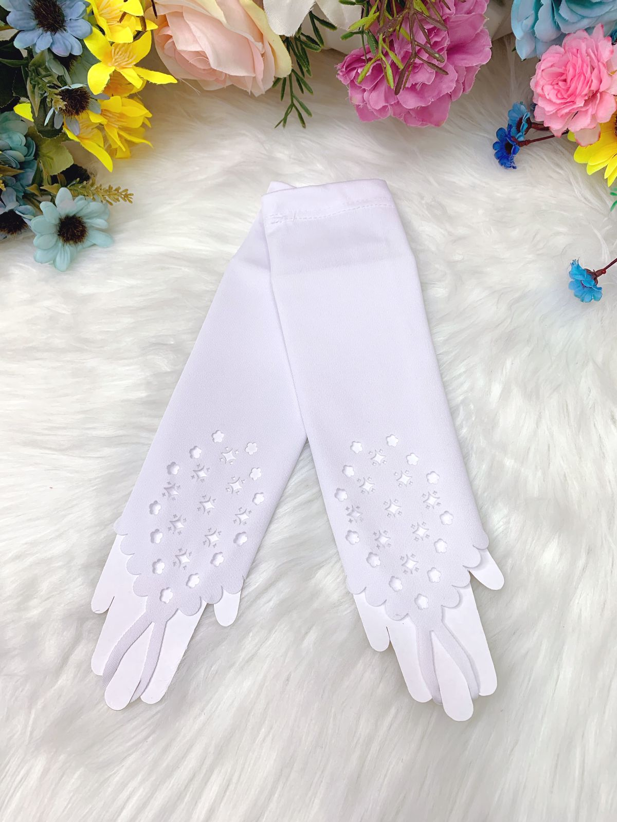 Luva Infantil Luxo Várias Cores de Tamanho Único - Rosa Charmosa Atacado